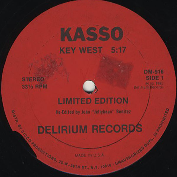Kasso ‎/ Key West – RECORD SHOP rare groove