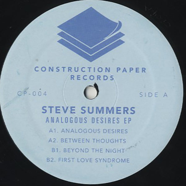 Steve Summers / Analogous Desires EP – RECORD SHOP rare groove