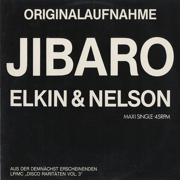 Elkin & Nelson / Jibaro – RECORD SHOP rare groove