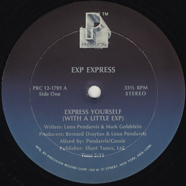 Exp Express / Express Yourself (With A Little Exp) – RECORD SHOP rare ...